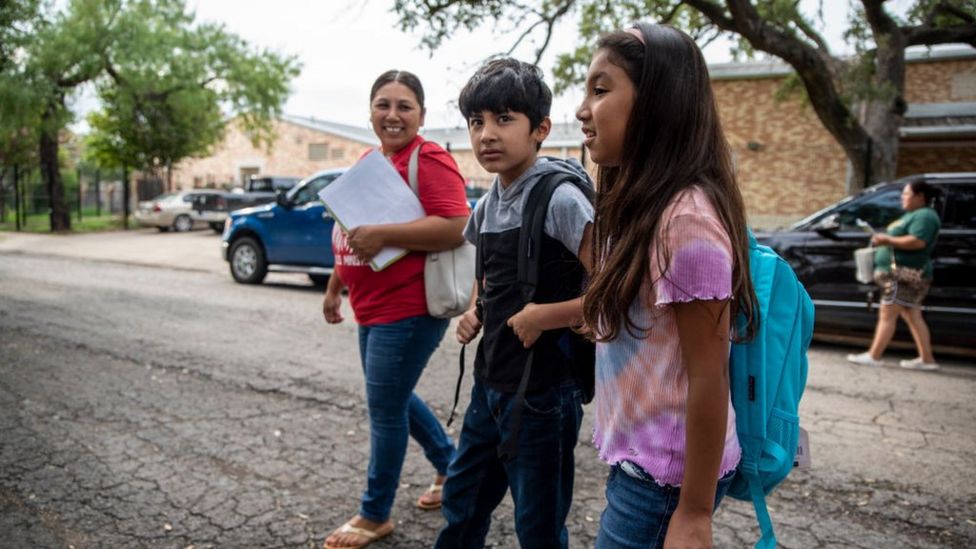 Parents' unimaginable grief a year after Uvalde massacre - BBC News