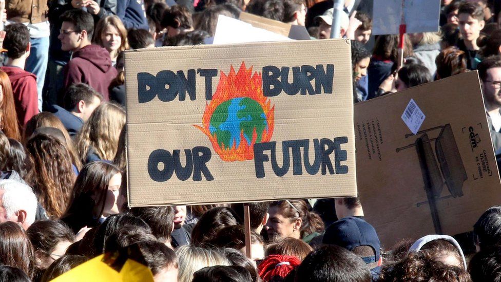 Climate change marches: Follow the action - BBC Newsround