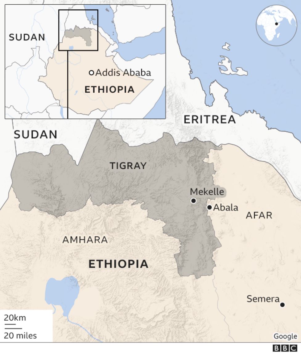 Ethiopia's Tigray crisis: Why it's hard getting aid into the region ...