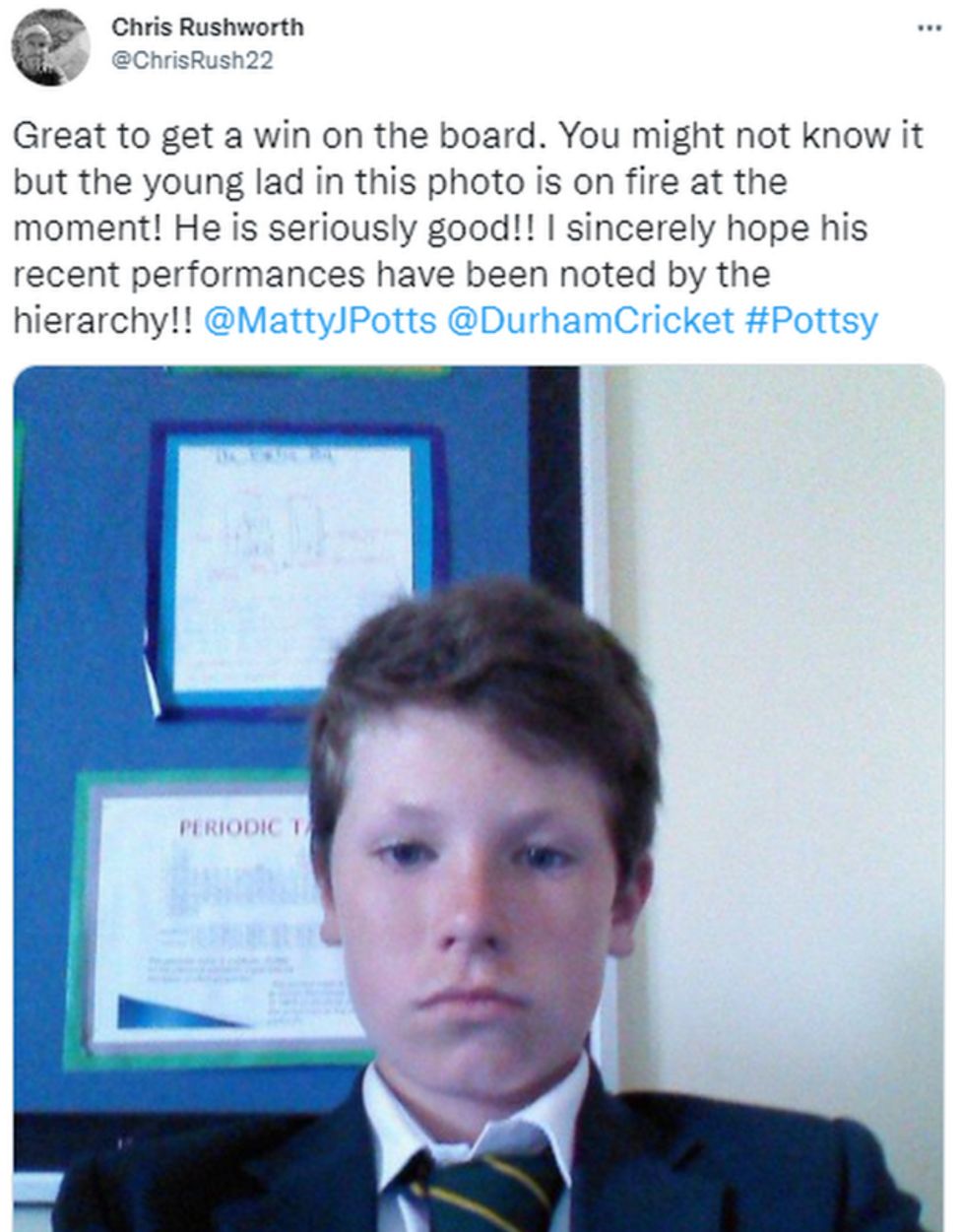 England v New Zealand: Matthew Potts - from confident kid to the brink ...