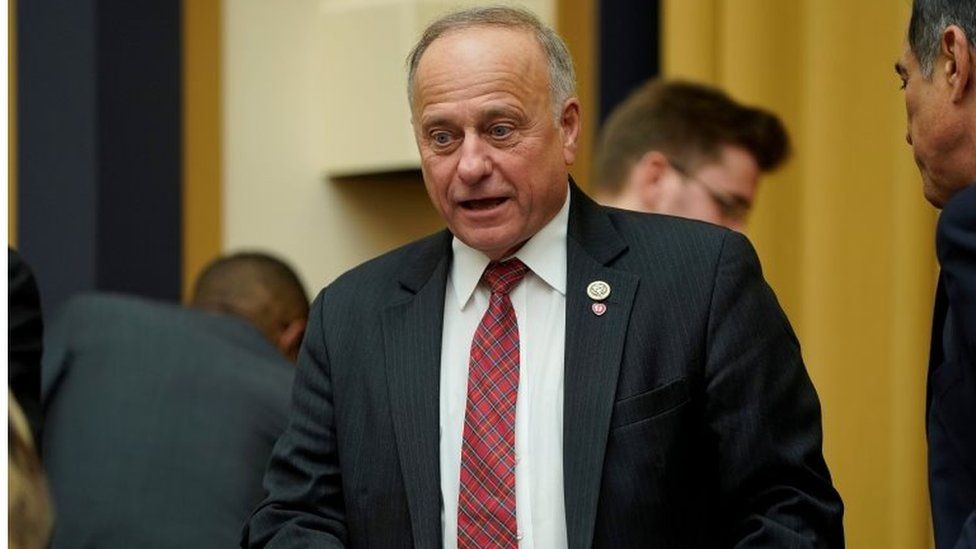 Republican Steve King ousted from House panels over race remarks - BBC News