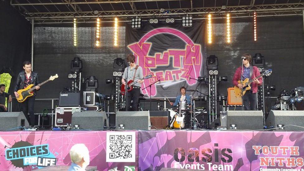 In pictures: Youth Beatz festival in Dumfries - BBC News