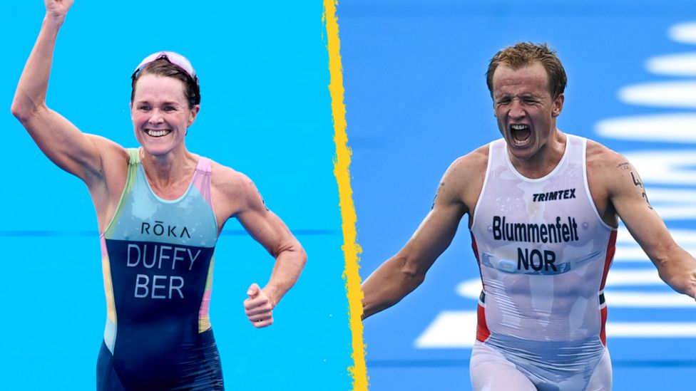 Welsh triathlete suffers 'life-threatening' injuries at event - BBC News