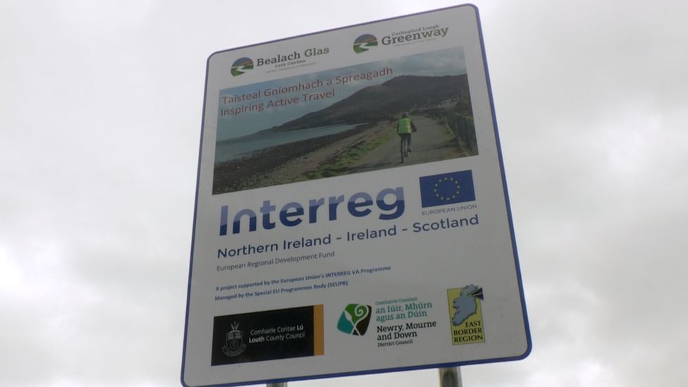 Carlingford Lough Greenway border crossing plans unveiled - BBC News