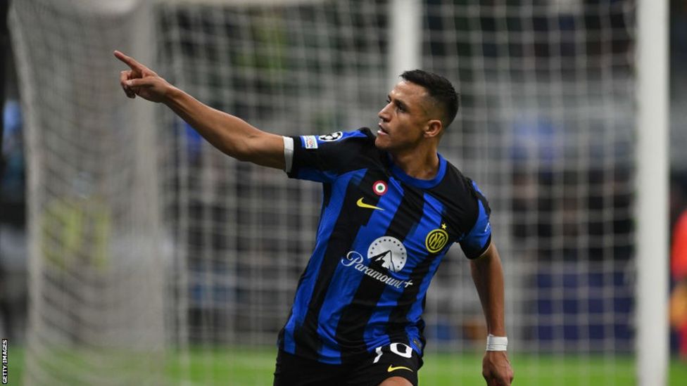 Inter Milan 2-1 Red Bull Salzburg: Alexis Sanchez scores in Champions ...