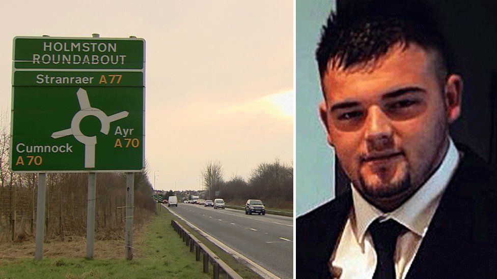 Injured Gillian Kay recalls fatal 140mph crash on A77 - BBC News