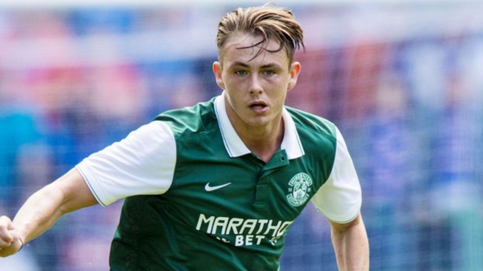 Scott Allan: Rangers make third bid for Hibernian midfielder - BBC Sport