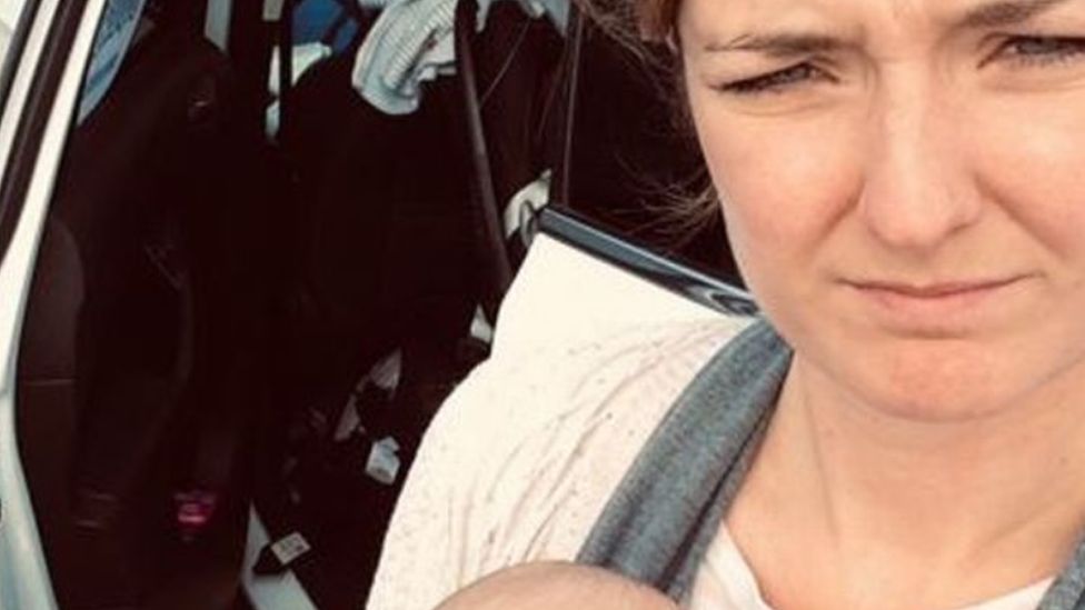 Mum and baby refused entry at NEC event over health and safety - BBC News