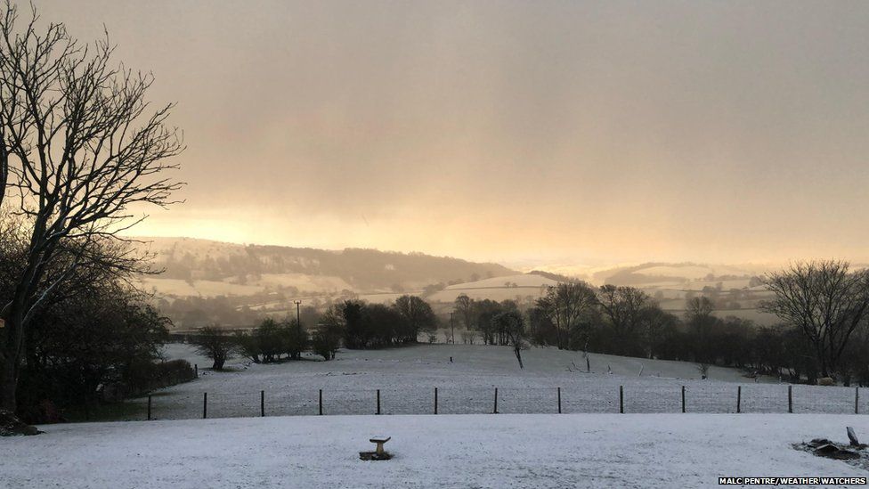 April snow showers - BBC Weather