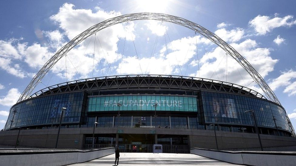 Djodjo Nsaka stabbing: Two charged over Wembley Stadium death - BBC News