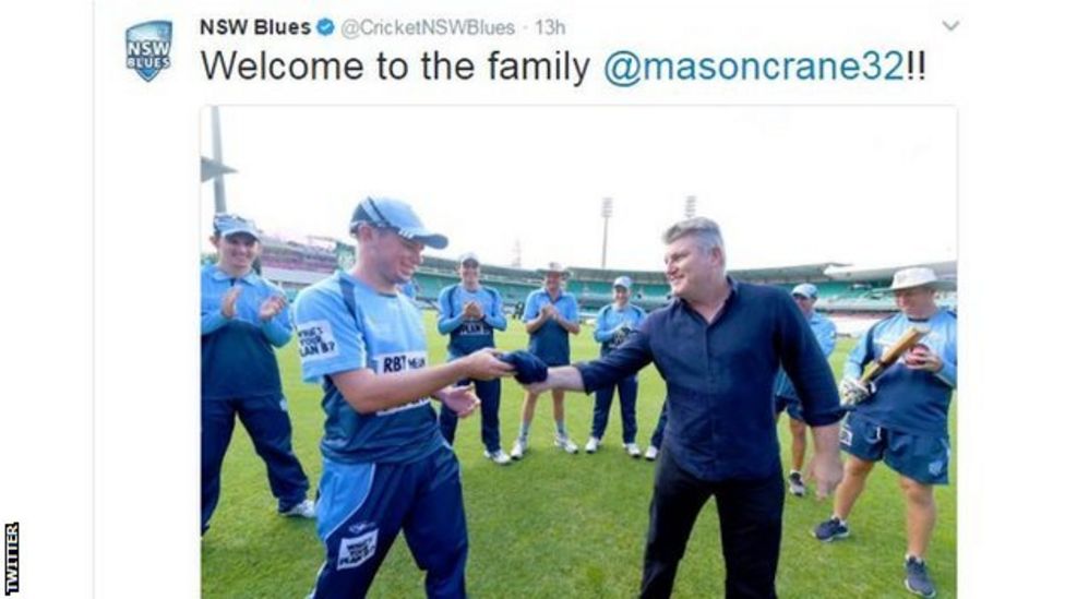 Mason Crane: Hampshire spinner makes New South Wales debut - BBC Sport