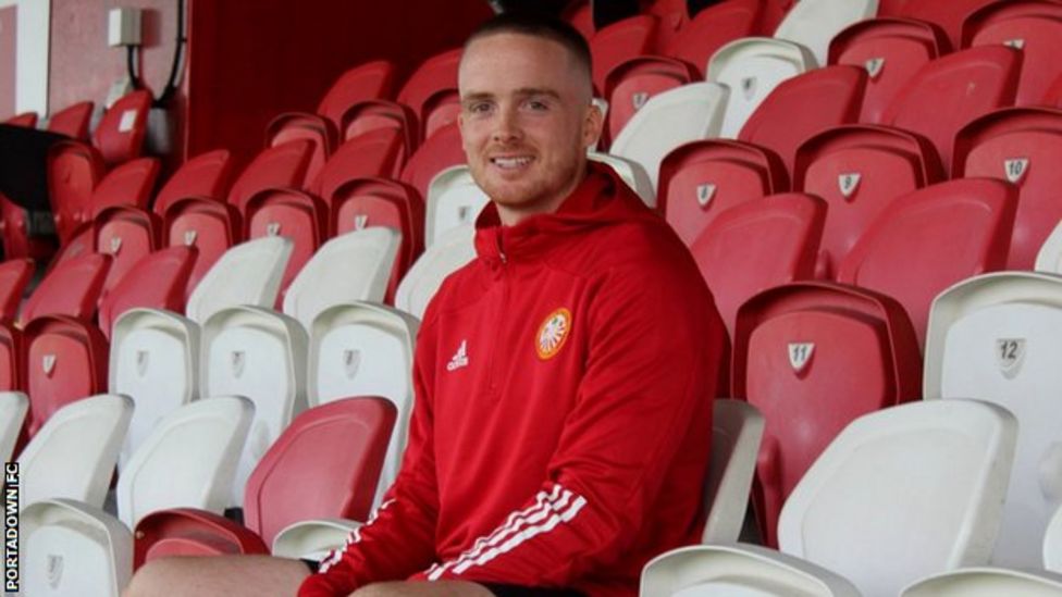 Aaron Burns joins Portadown after Sky Blues departure - BBC Sport
