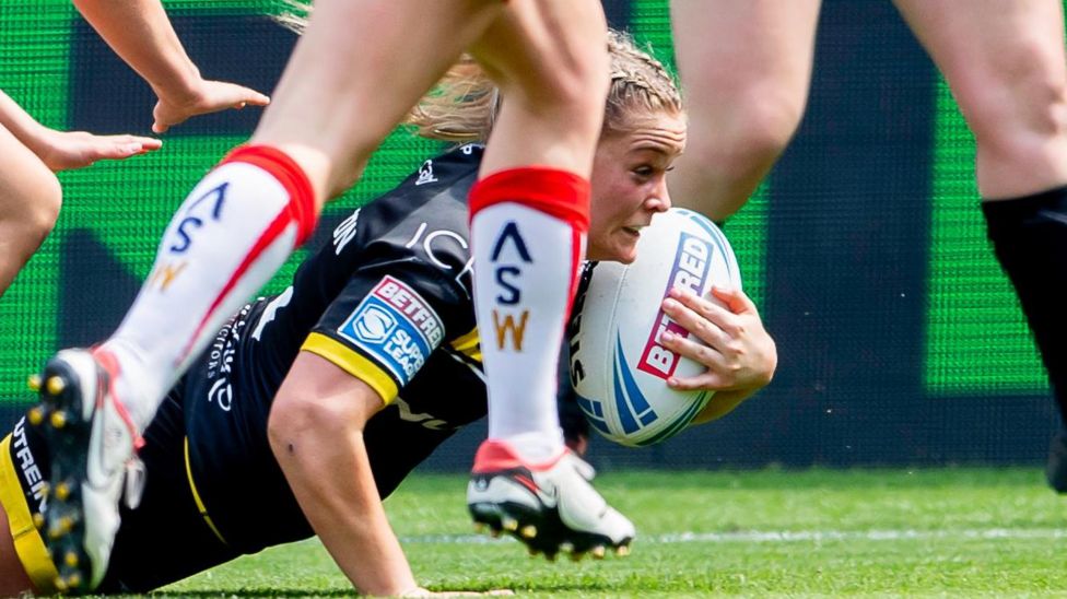 Women's Super League: York Valkyrie beat Warrington 44-4 to stay level ...