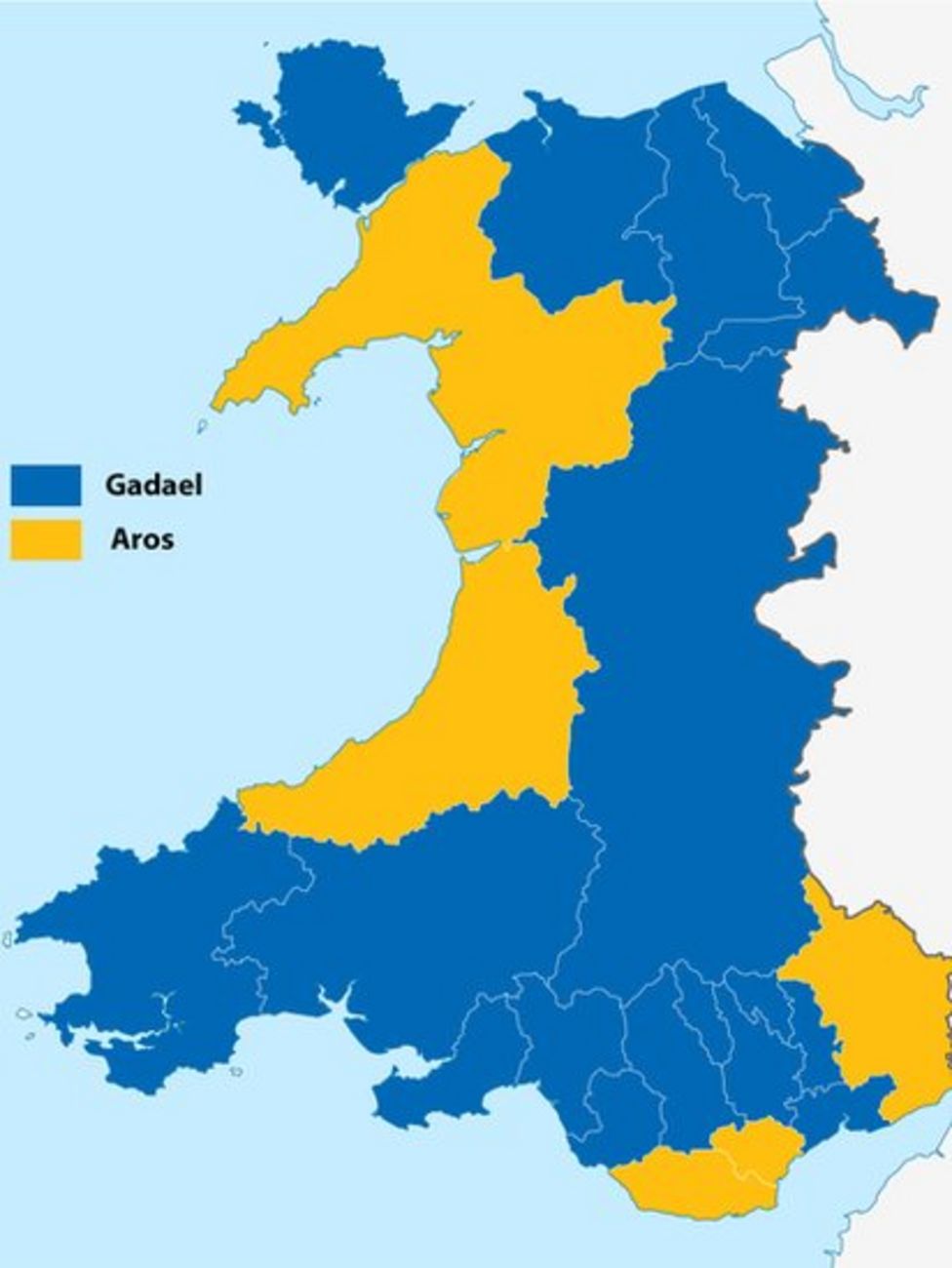 Cymru ar y map - BBC Cymru Fyw