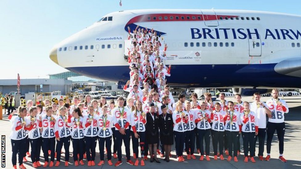 Rio Olympics 2016: Team GB's record breakers return home from Rio - BBC ...