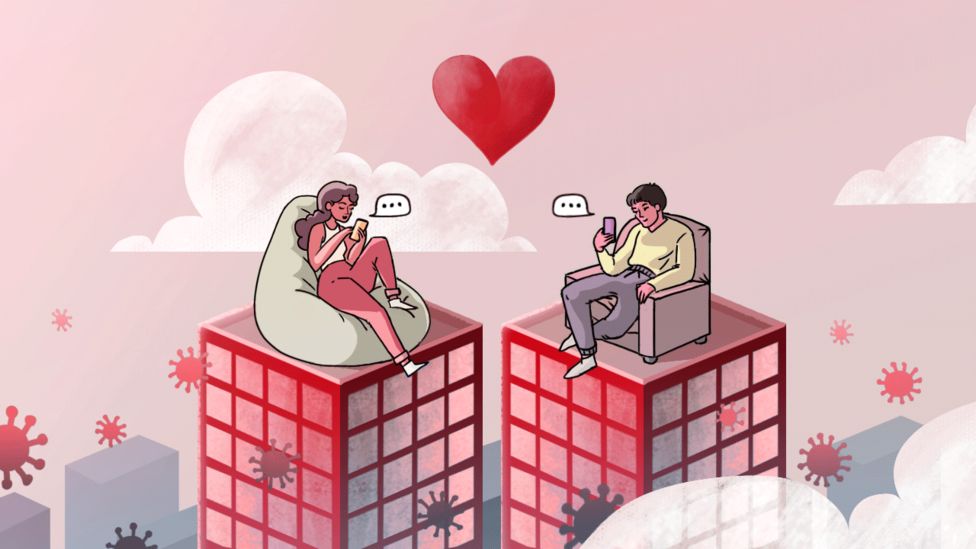 Coronavirus: Making relationships work during lockdown - BBC News