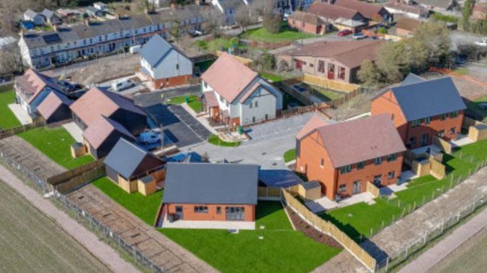 Rural housing: Scheme building affordable homes for local people - BBC News