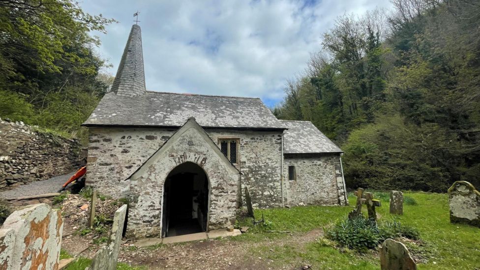 St Beuno's: The smallest church in England still holding services - BBC ...