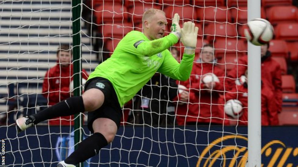 Conrad Logan: Hibs keeper drops out as Mark Oxley returns - BBC Sport