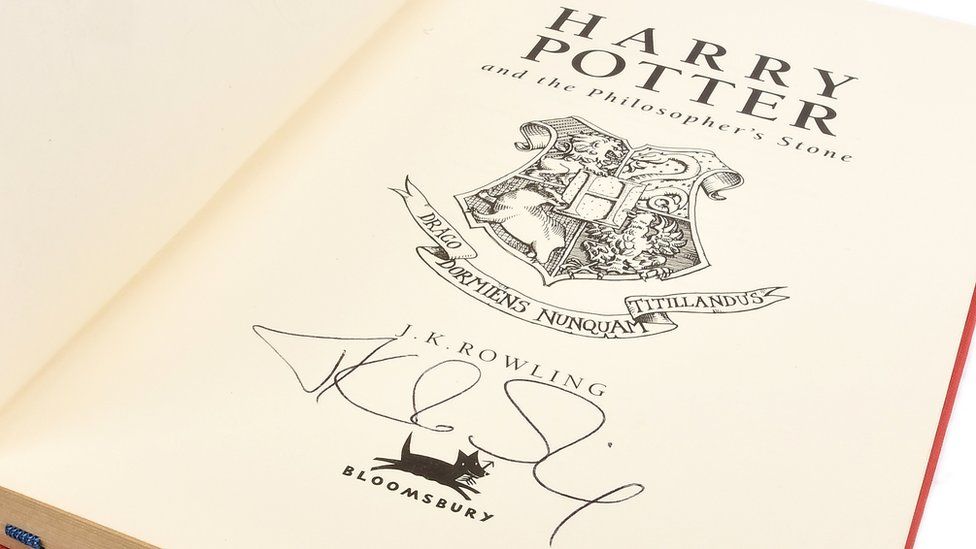 Harry Potter Auction How Much Are Signed Books Worth BBC News