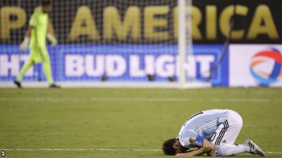 Lionel Messi: Argentina forward retires from international football ...