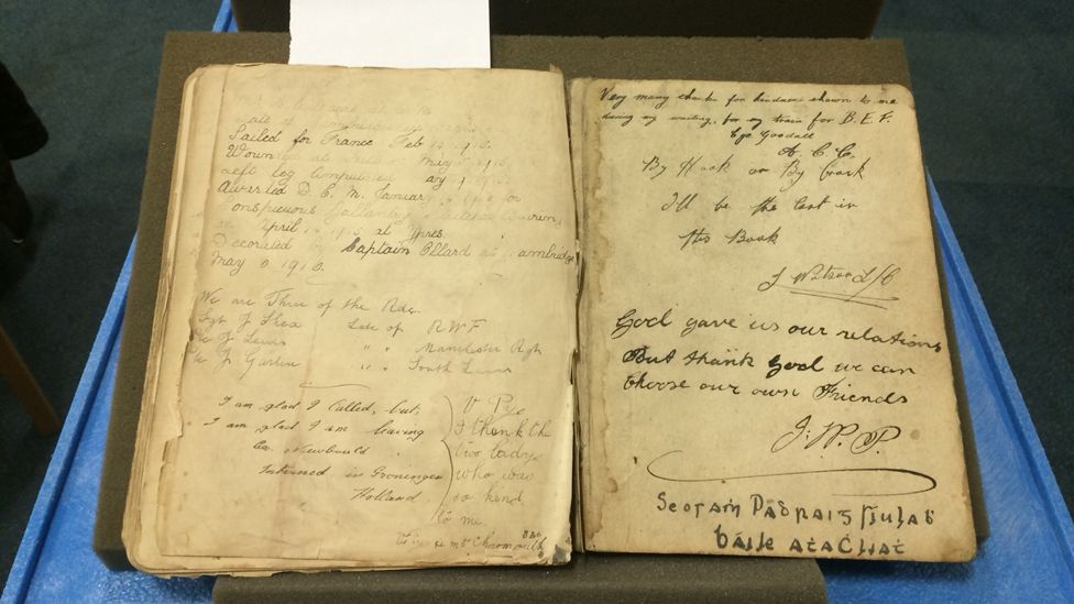 The first 'friendly fire' victim of World War One - BBC News