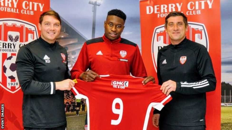 Derry City: Ibrahim Meite and Jake Dunwoody join Candystripes - BBC Sport