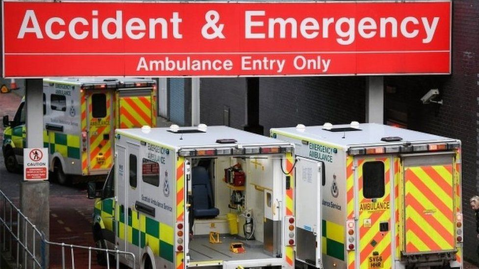 Hospital pressures: 'Lives being lost as patient queues lengthen' - BBC ...