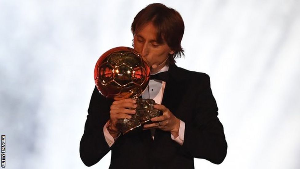 Ballon d'Or: Luka Modric ends dominance of Lionel Messi and Cristiano ...