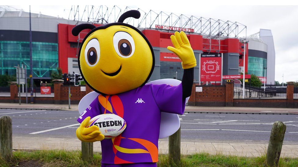 Rugby League World Cup 2021: Meet RugBee the official mascot! - BBC ...