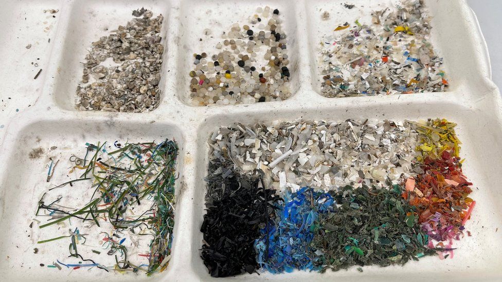 Microplastics the focus of Cornish beach clean-ups - BBC News