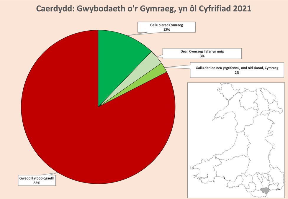 Atlas y Gymraeg: Ym mha ardaloedd mae'r iaith yn ffynnu? - BBC Cymru Fyw