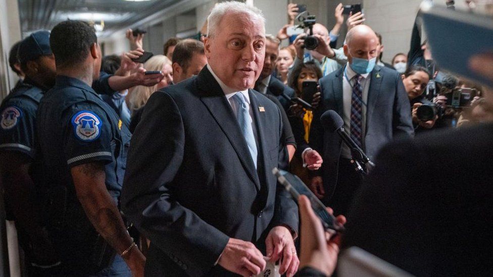 Trump-backed Jim Jordan chosen as Speaker nominee - BBC News