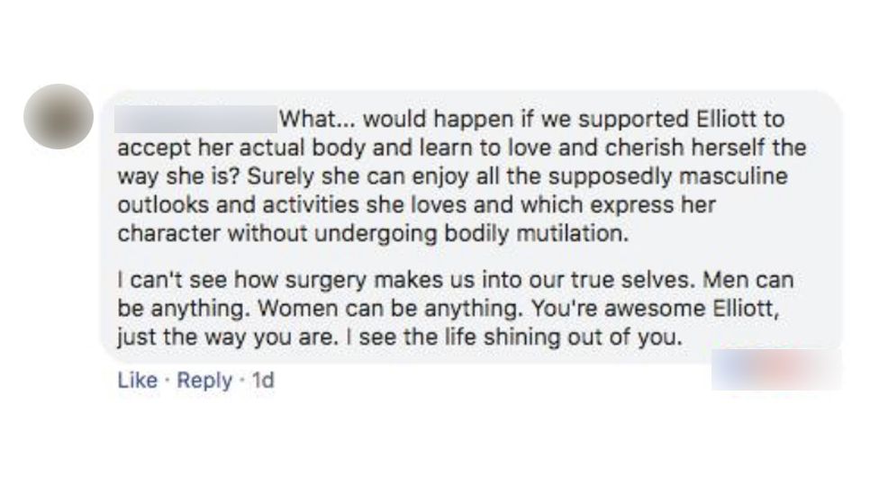 Transgender man's mastectomy surgery dubbed 'mutilation' - BBC News