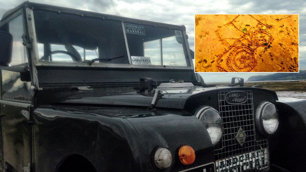 Missing prototype Land Rover found in Welsh field - BBC News
