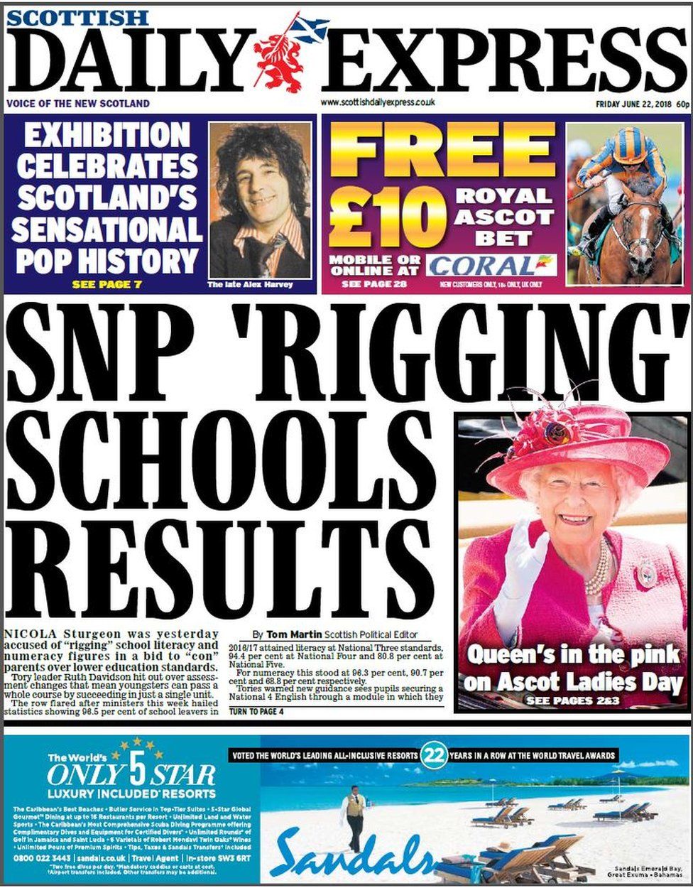 The papers: Brexit blamed for racism rise - BBC News