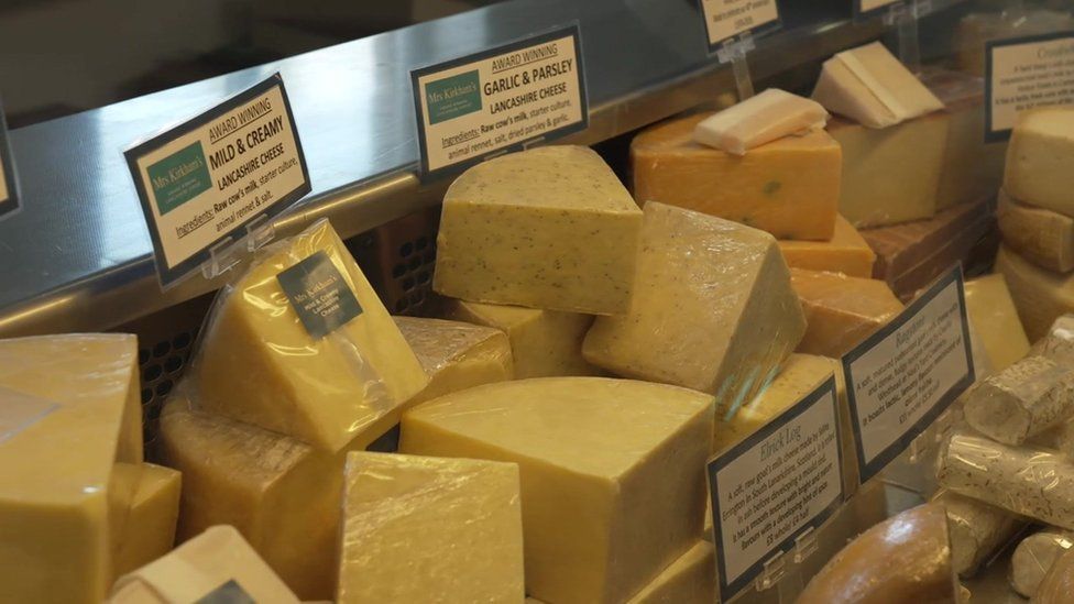 Mrs Kirkham's cheeses back on sale after E. coli alert - BBC News