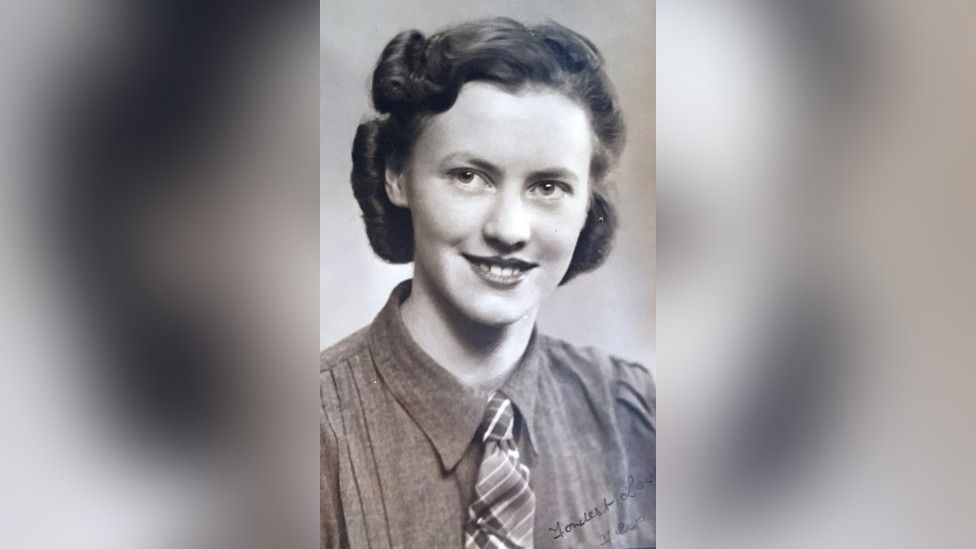 Aycliffe Angel Jo Allan honoured on 100th birthday for war effort - BBC ...