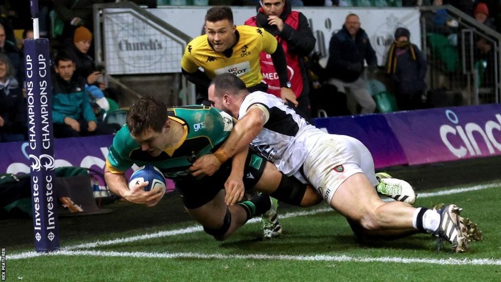 Tom Lockett: Northampton Saints second row extends contract - BBC Sport