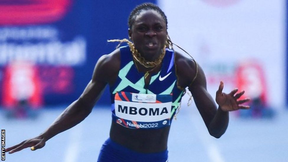 Christine Mboma: Namibian sprinter out of African Championships - BBC Sport