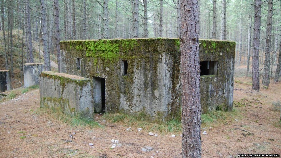 Last posts: The Moray Firth's relics of World War Two - BBC News