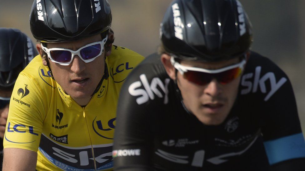 Thomas a Rowe yn nhîm Sky ar gyfer y Tour de France - BBC Cymru Fyw