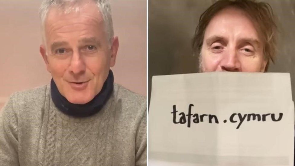 Tafarn y Vale: Pasio targed £330,000 i brynu tafarn leol - BBC Cymru Fyw