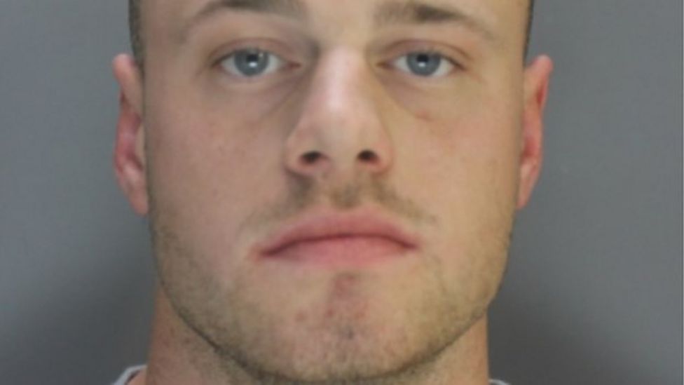 Jealous lover Jordan Potts jailed over beating - BBC News