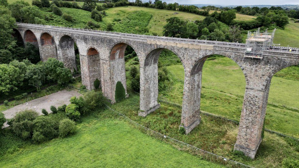 Pensford Viaduct: Restoration plan for Somerset site - BBC News