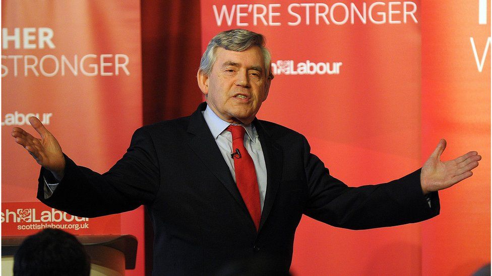 Gordon Brown delivers poverty warning in campaign speech - BBC News