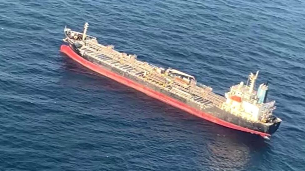 Iran seizes oil tanker St Nikolas near Oman - BBC News