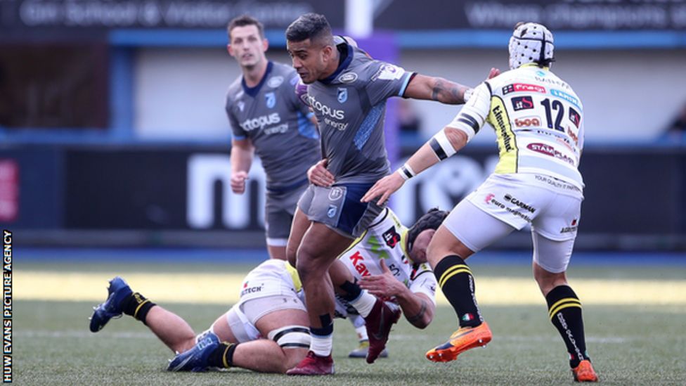 Rey Lee-Lo: Cardiff Blues' Samoan centre signs new deal - BBC Sport