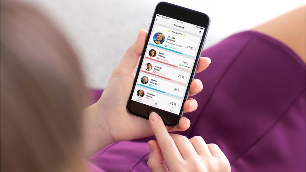 Can political apps send more young people to the polls? - BBC News