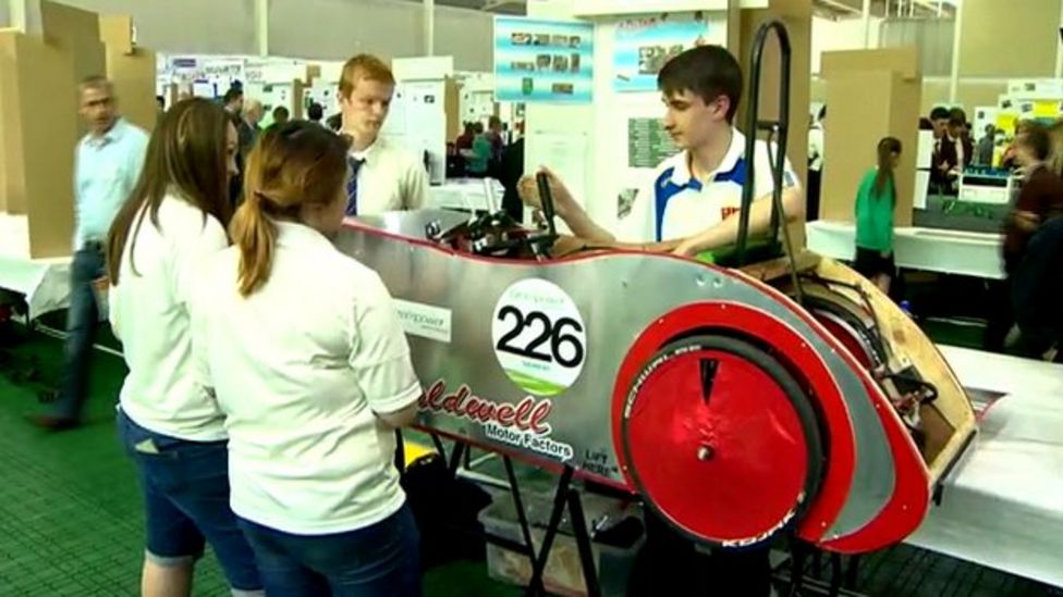 Northern Ireland science fair 'breathtaking' - BBC News